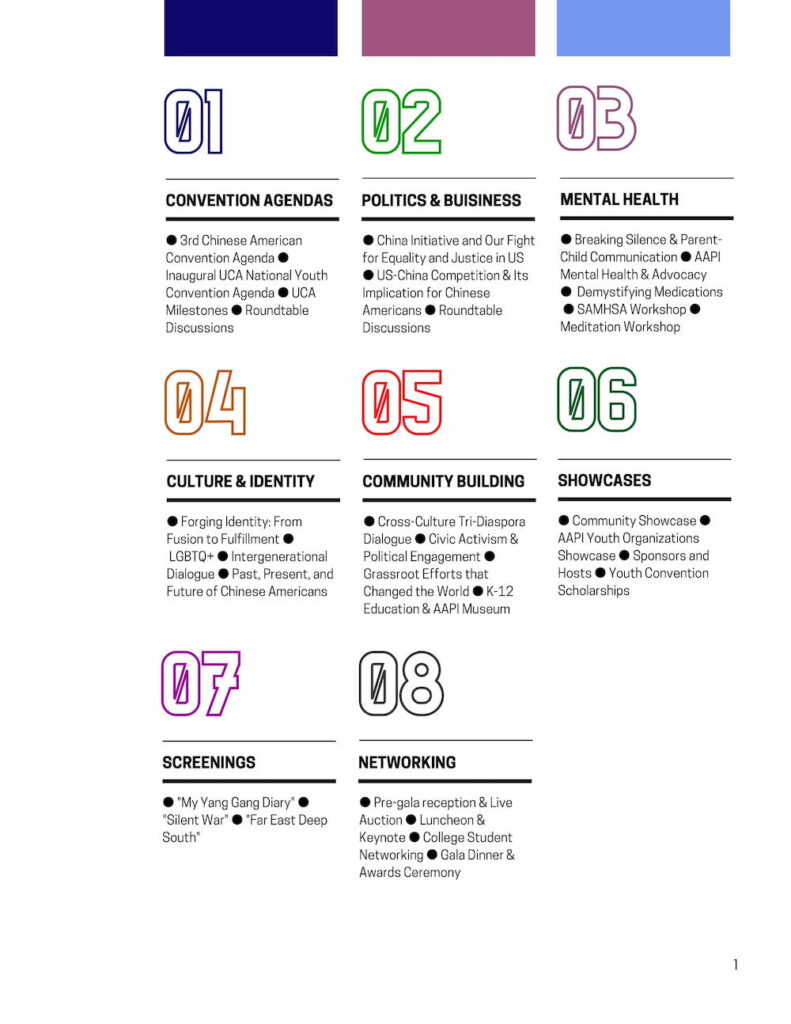 UCA 2022 Convention Program Book Available – United Chinese Americans